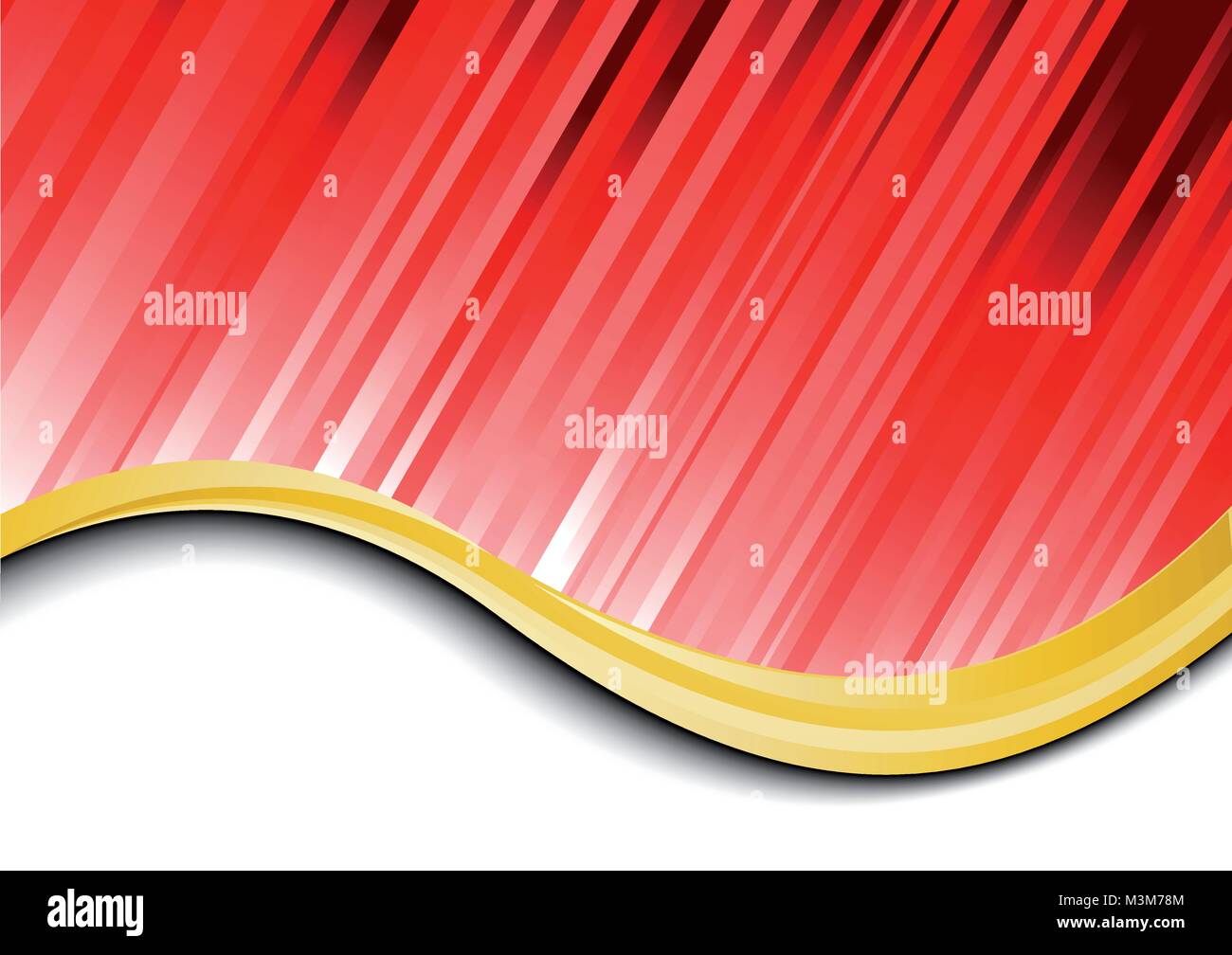 Golden red sky Stock Vector Images - Alamy