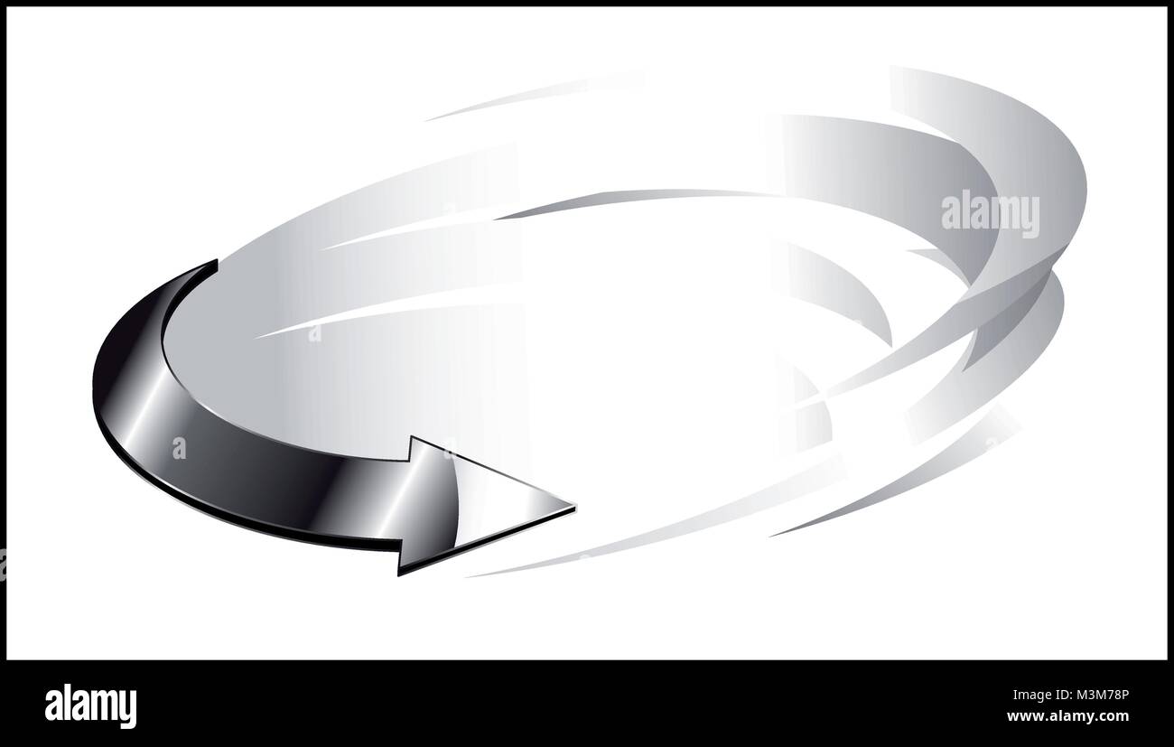 Silver arrow design. Vector illustration Stock Vector Image & Art - Alamy