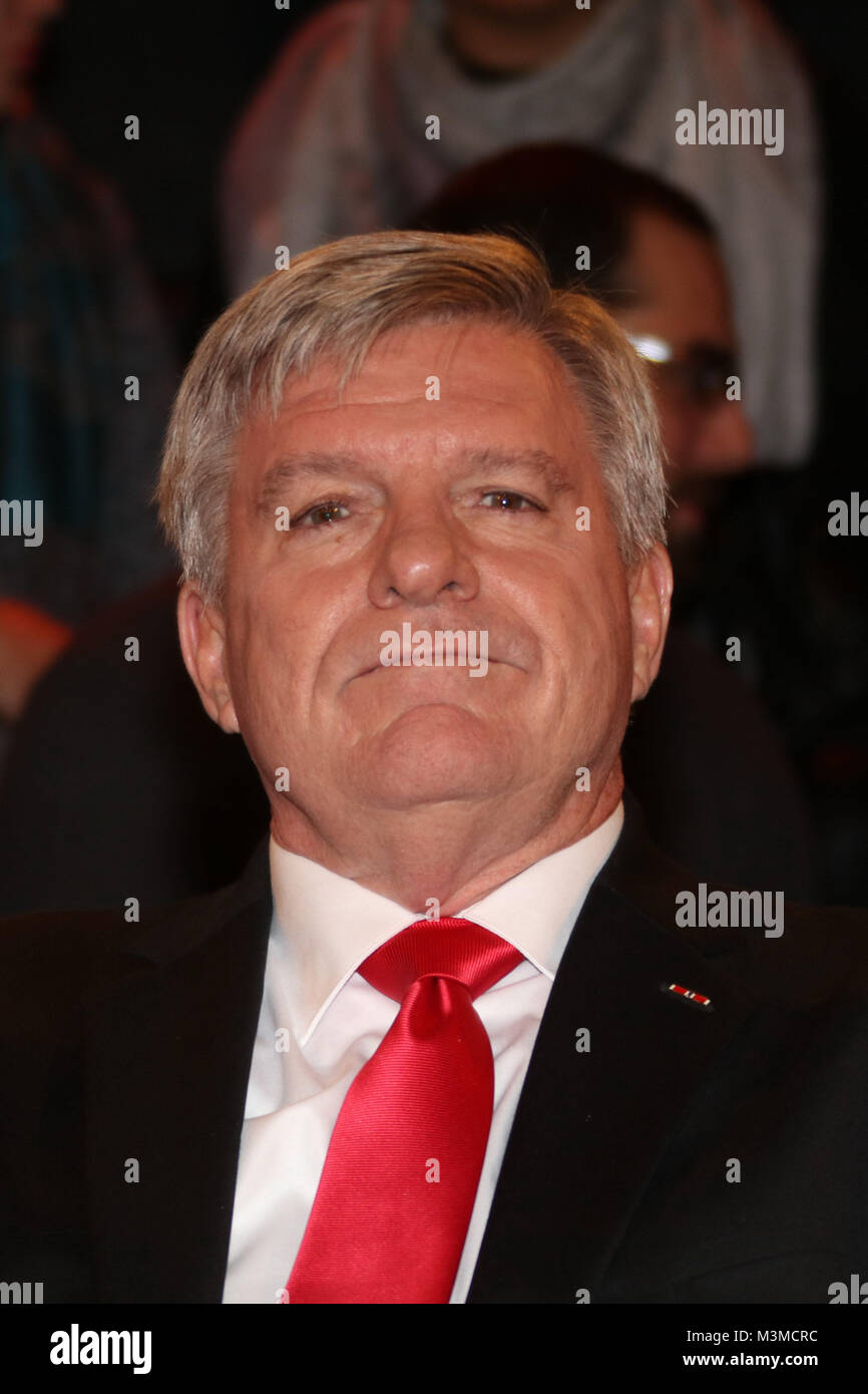 Roger Johnson (US-Republikaner), Lanz, Hamburg, 08.11.2016 Stock Photo ...