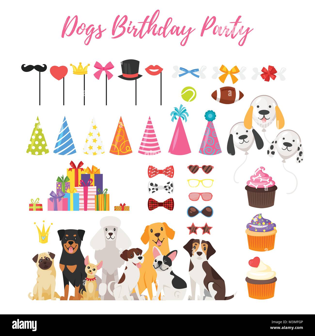 Puppy Birthday Clipart