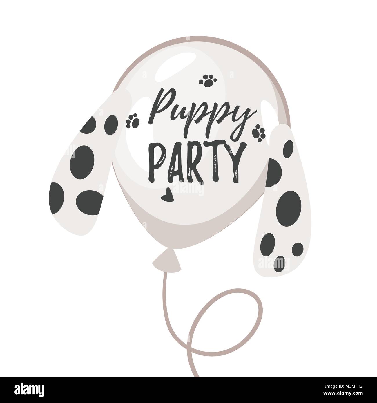 Puppy Dog Birthday Clipart