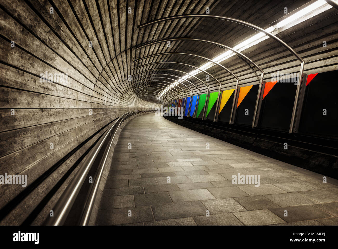Norway Metro Tunnel taken in 2016 Stock Photo - Alamy