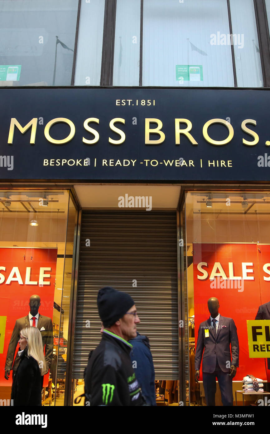 Mensware retailer Moss Bros profit drops 8% in the festive period ...
