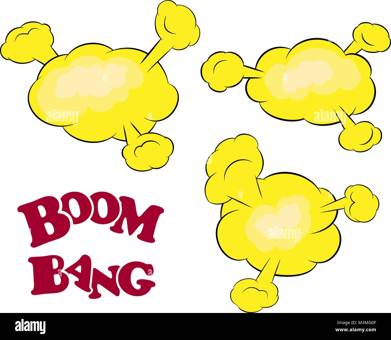 Set of comic book explosion Stock Vector Image & Art - Alamy