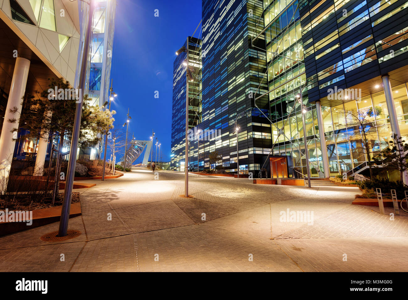 Oslo at night hi-res stock photography and images - Alamy