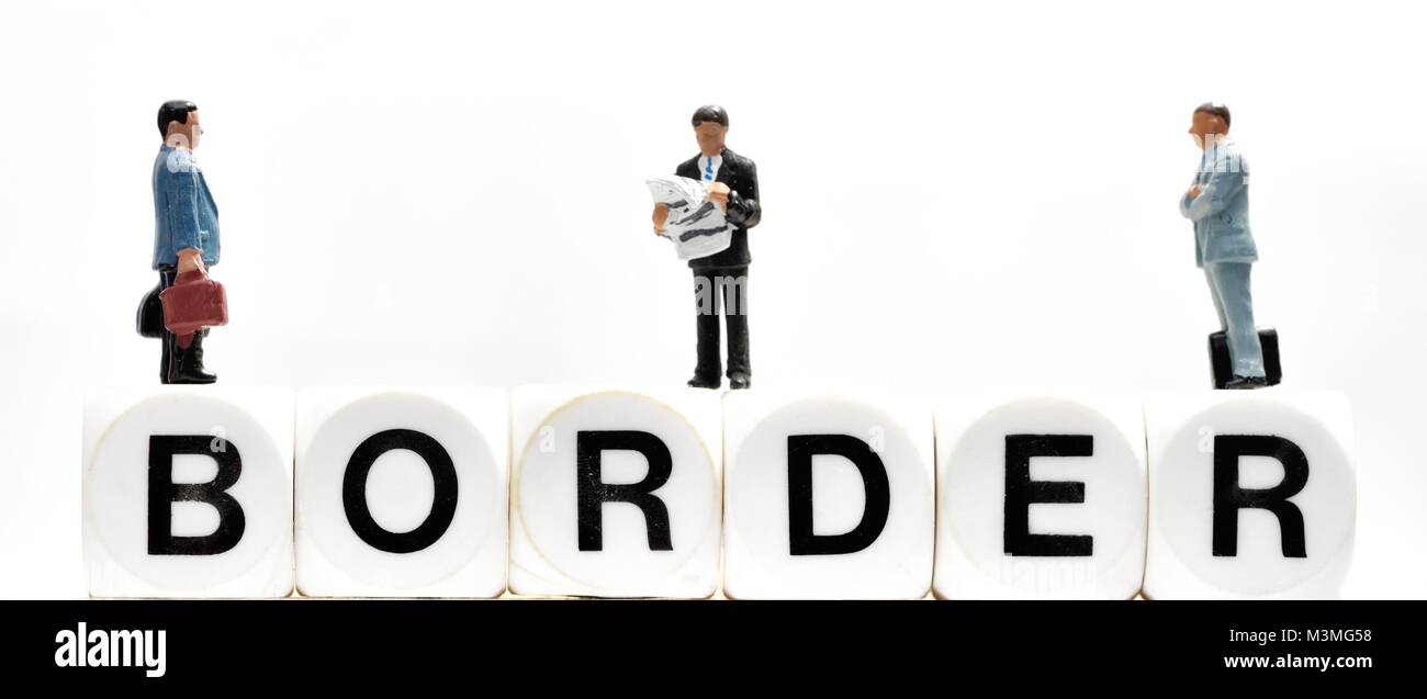 Border control concept Stock Photo - Alamy