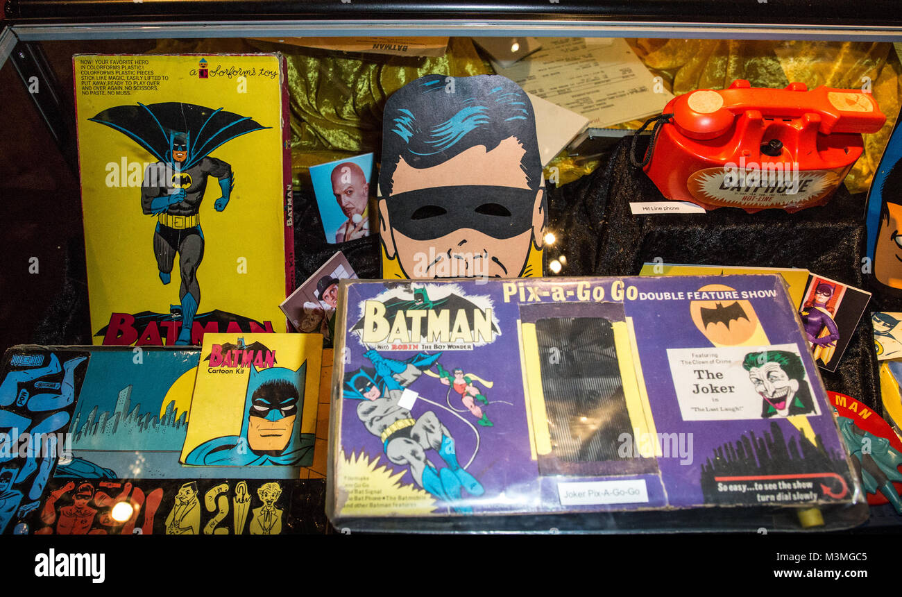 The Batman '66 Exhibit Opened at the Hollywood Museum in Los Angeles ...