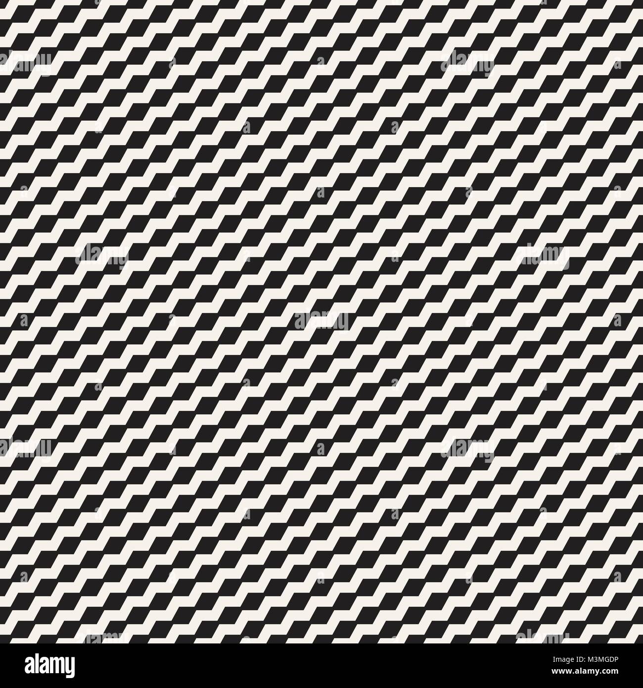 Vector seamless lattice pattern. Modern stylish texture with monochrome ...