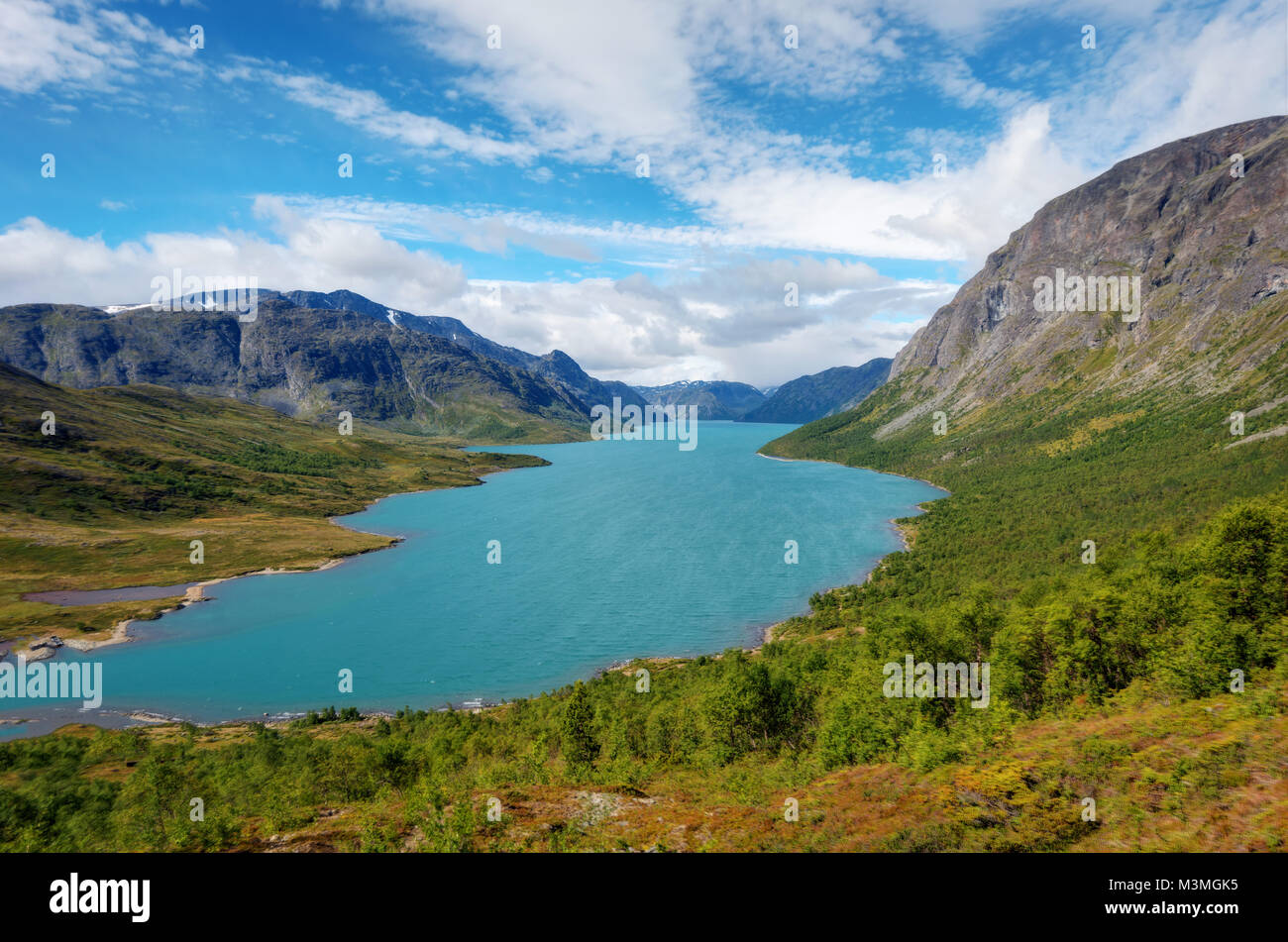 The Besseggen Ridge in Jotunheimen Norway taken in 2017 Stock Photo - Alamy