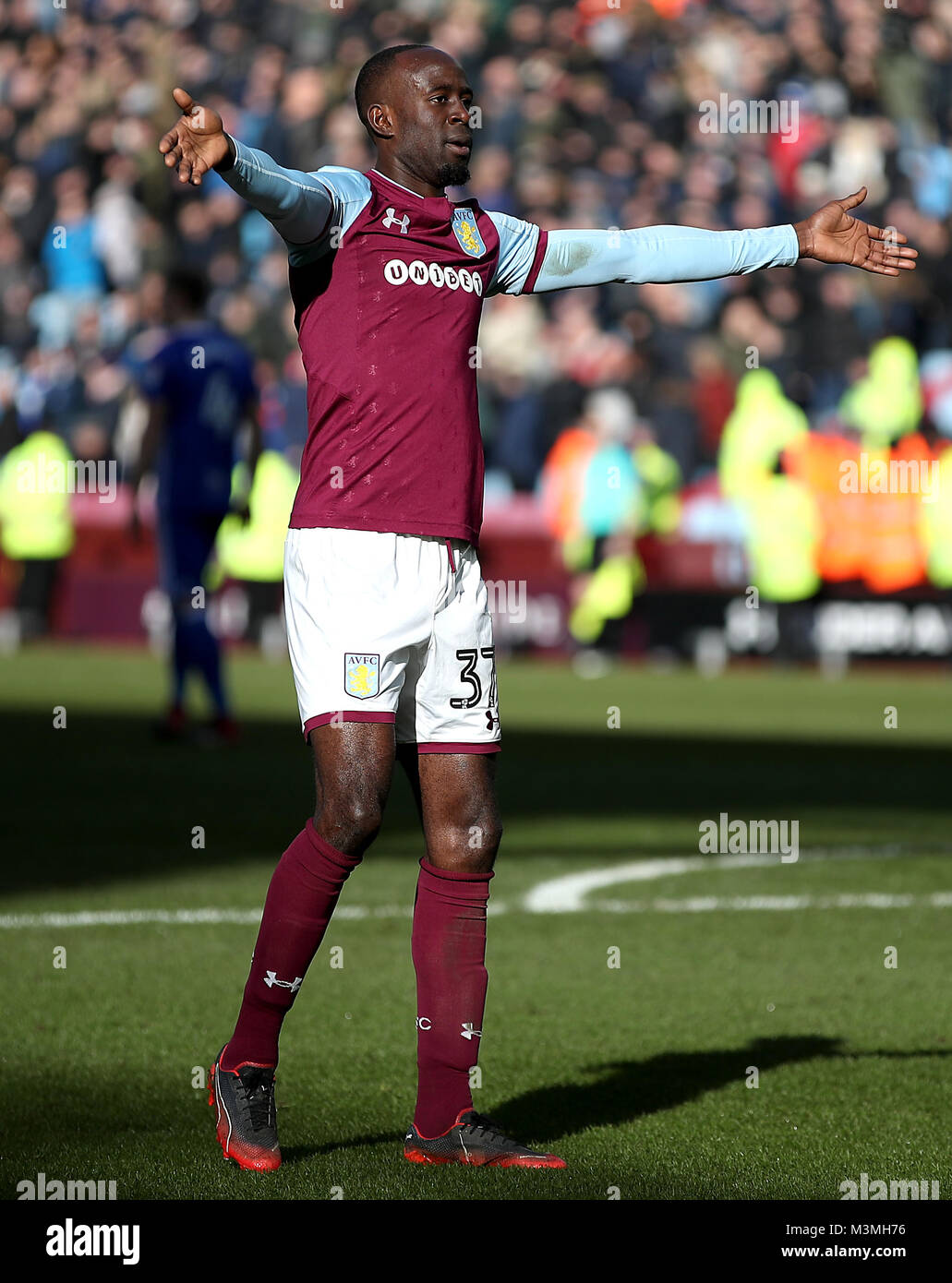 Aston villas albert adomah hi-res stock photography and images - Alamy