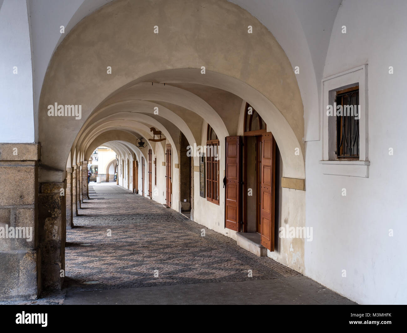 Prague loreto arcade hi-res stock photography and images - Alamy