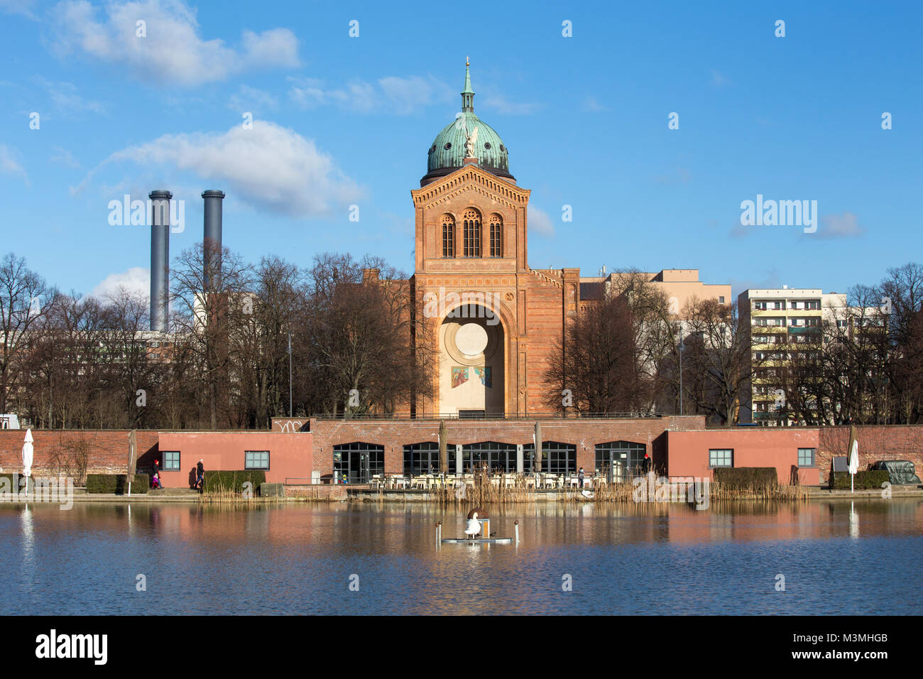 engelbecken pond berlin germany Stock Photo - Alamy