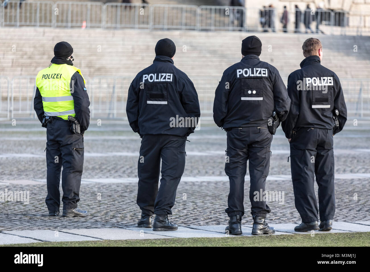 german police officers Stock Photo - Alamy