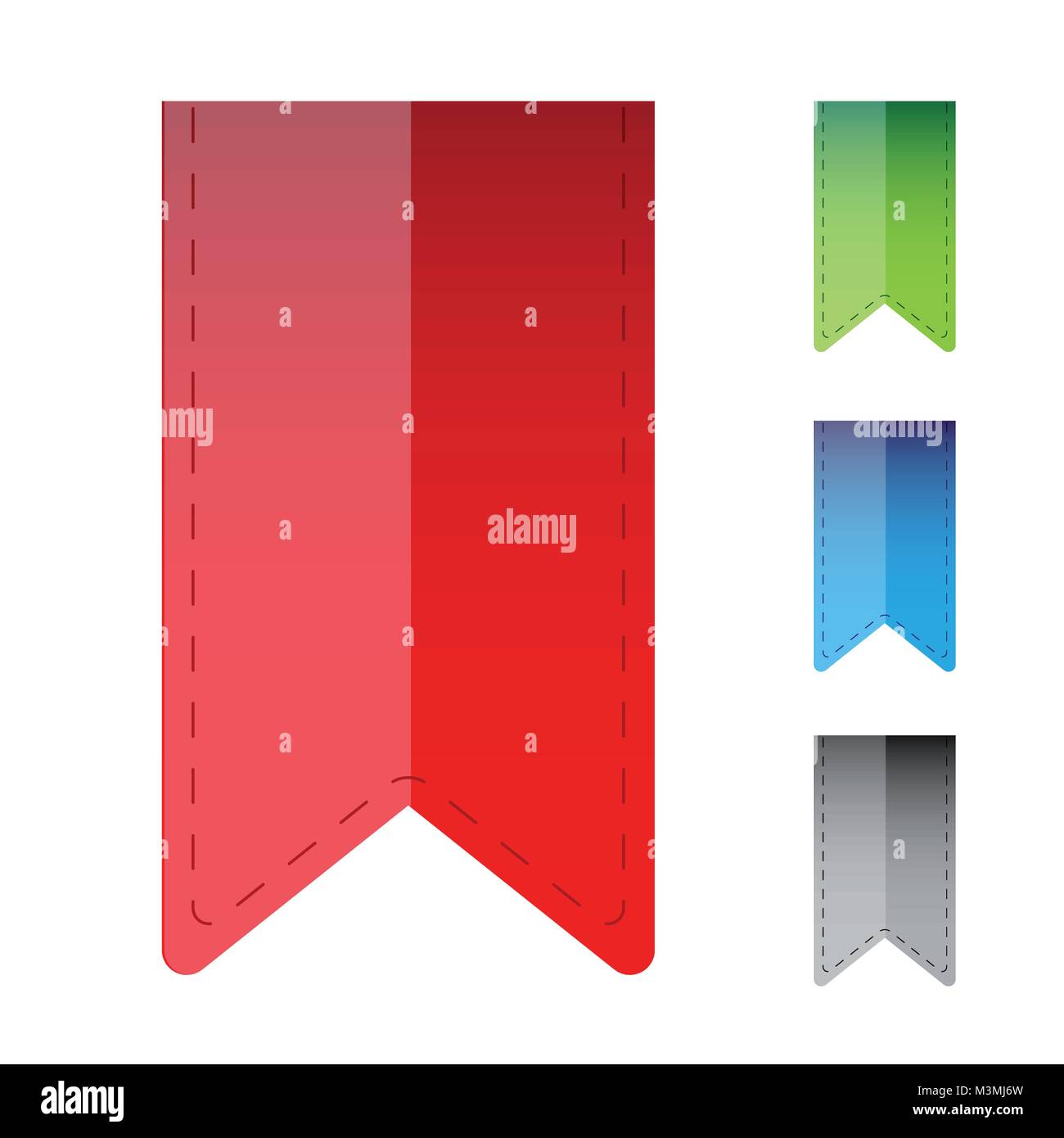 Bookmark icon set Stock Vector Image & Art - Alamy