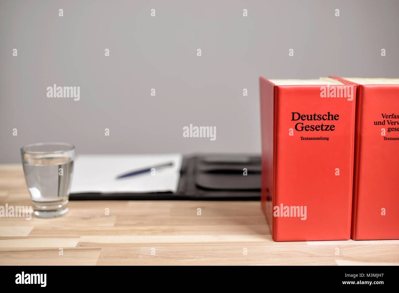 office of a german lawyer with legal books Stock Photo - Alamy