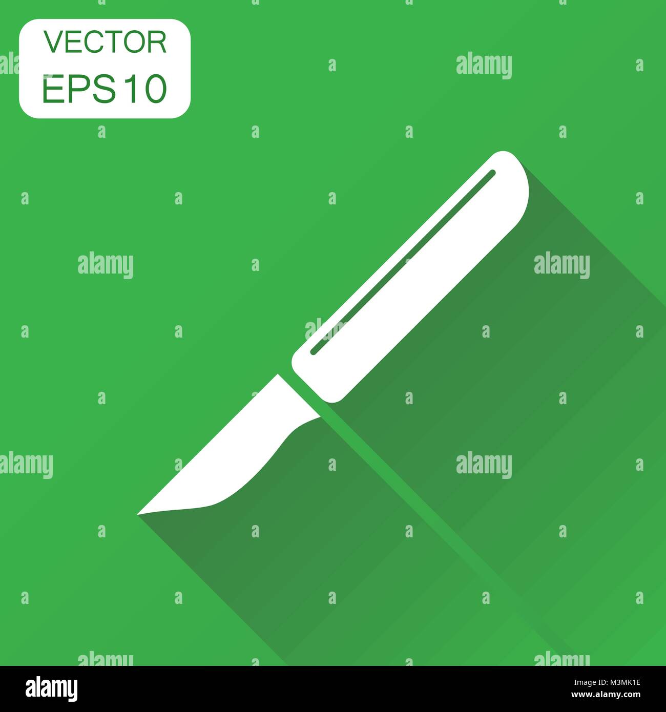 Medical scalpel icon. Business concept hospital surgery knife pictogram ...