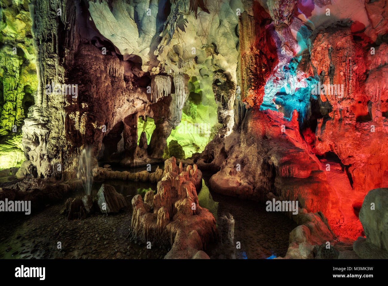 Ha Long Bay Caves Vietnam taken in 2015 Stock Photo - Alamy