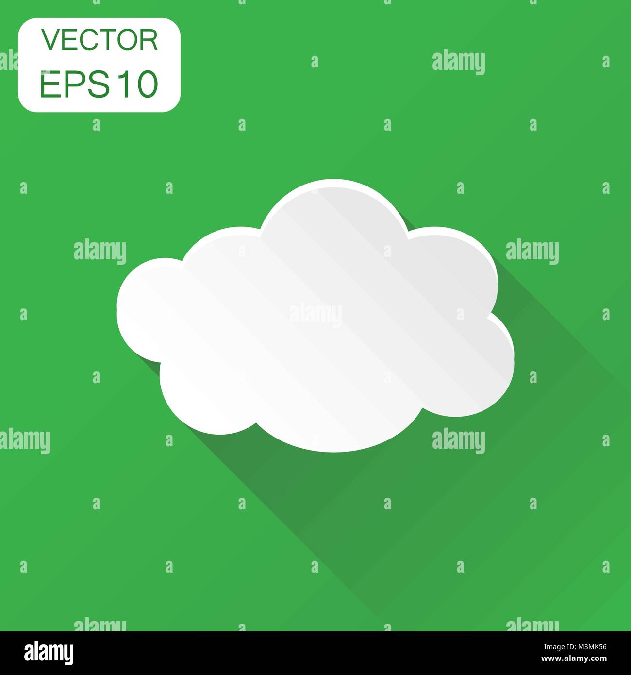 Cloud sky icon. Business concept clouds pictogram. Vector illustration ...