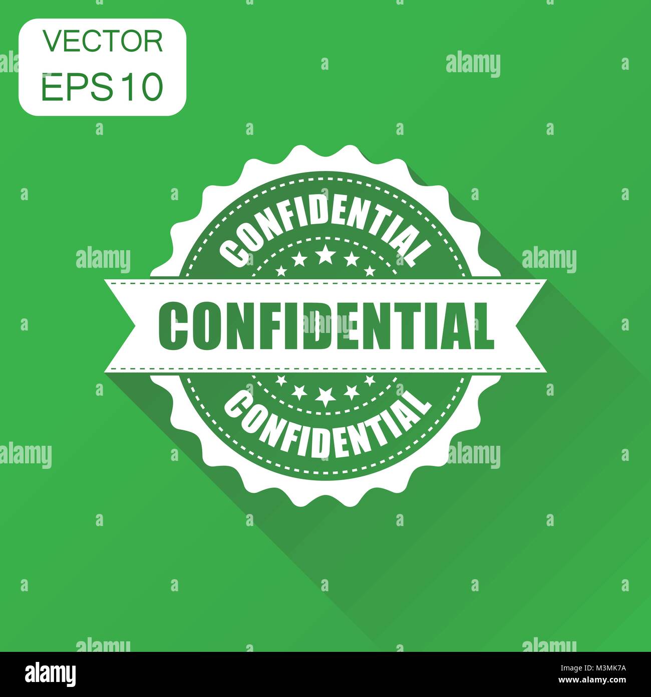 Confidential rubber stamp icon. Business concept confidential secret ...