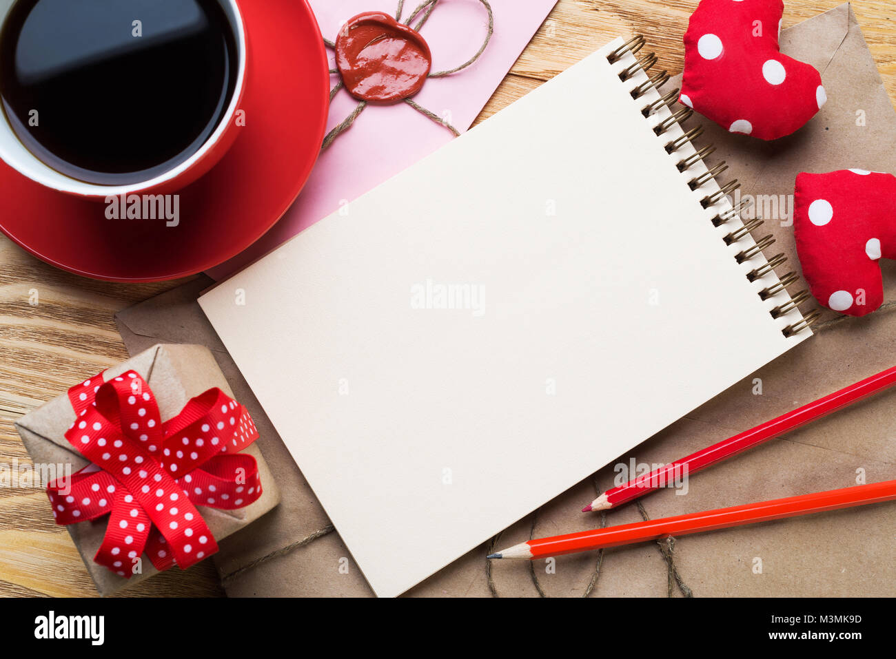 Writing love confession Stock Photo - Alamy
