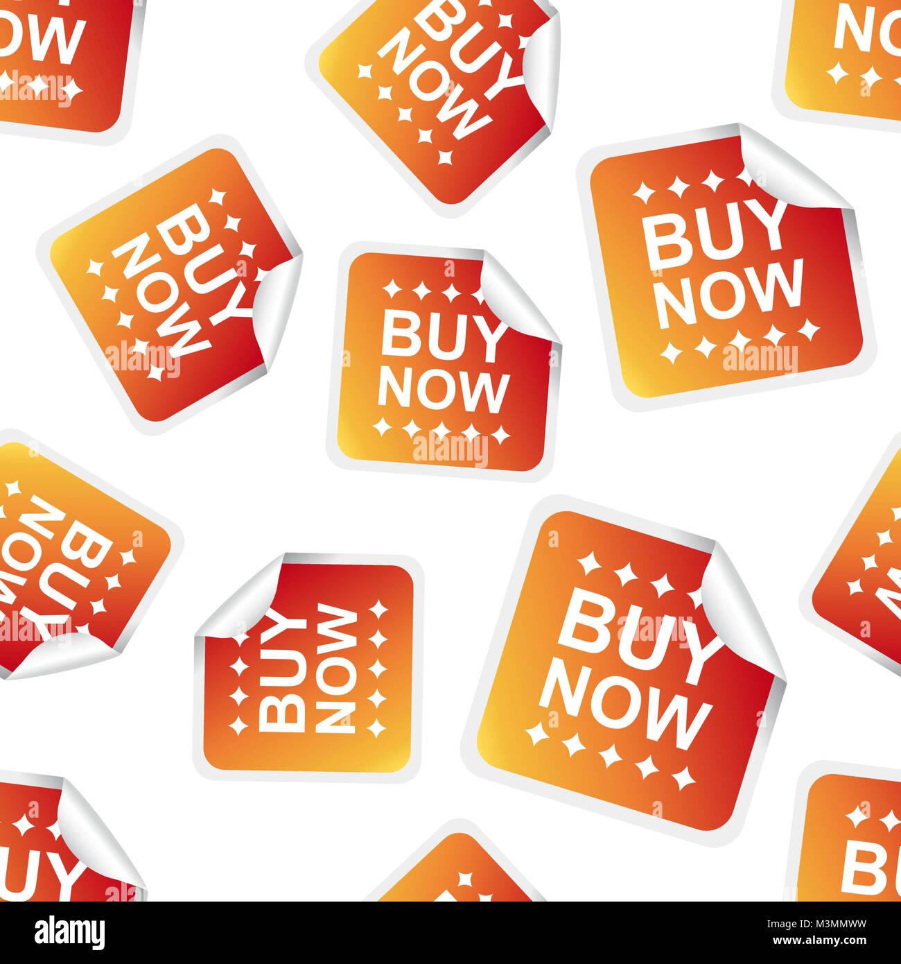 Buy now sticker seamless pattern background icon. Business flat vector ...