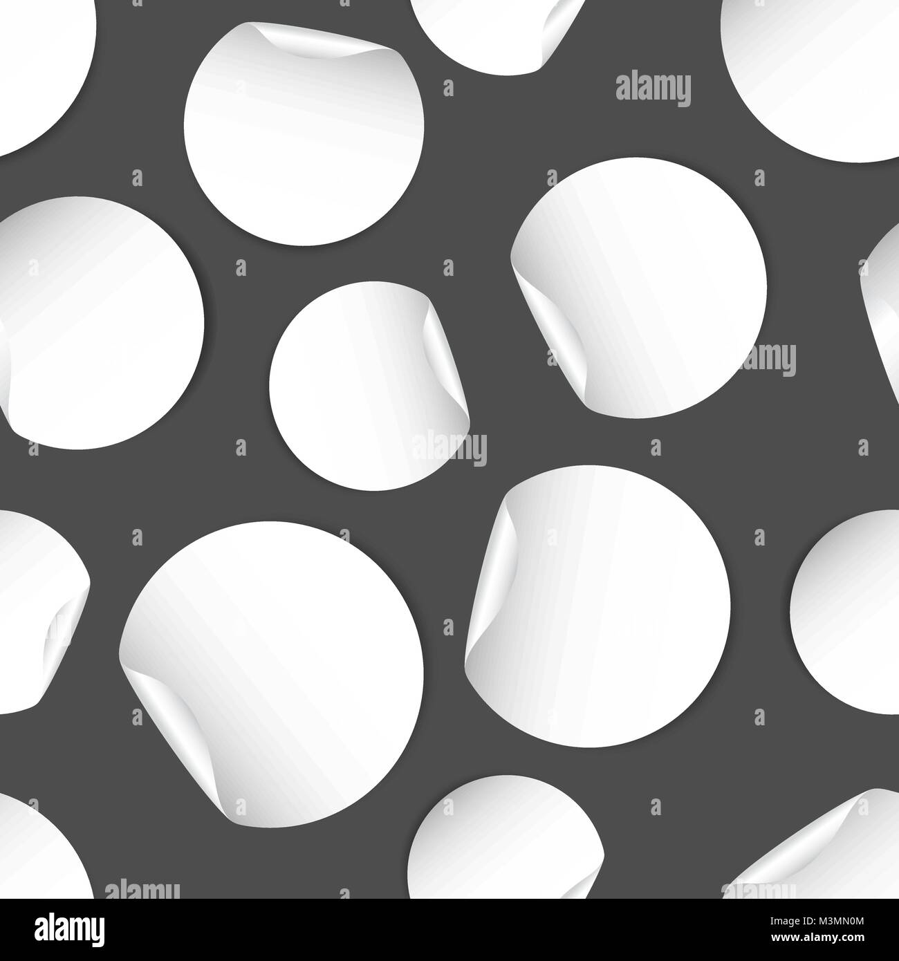 White stickers vector vectors hi-res stock photography and images - Alamy