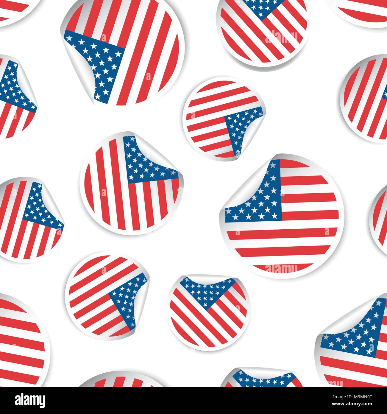 American usa america flag pictogram hi-res stock photography and images ...