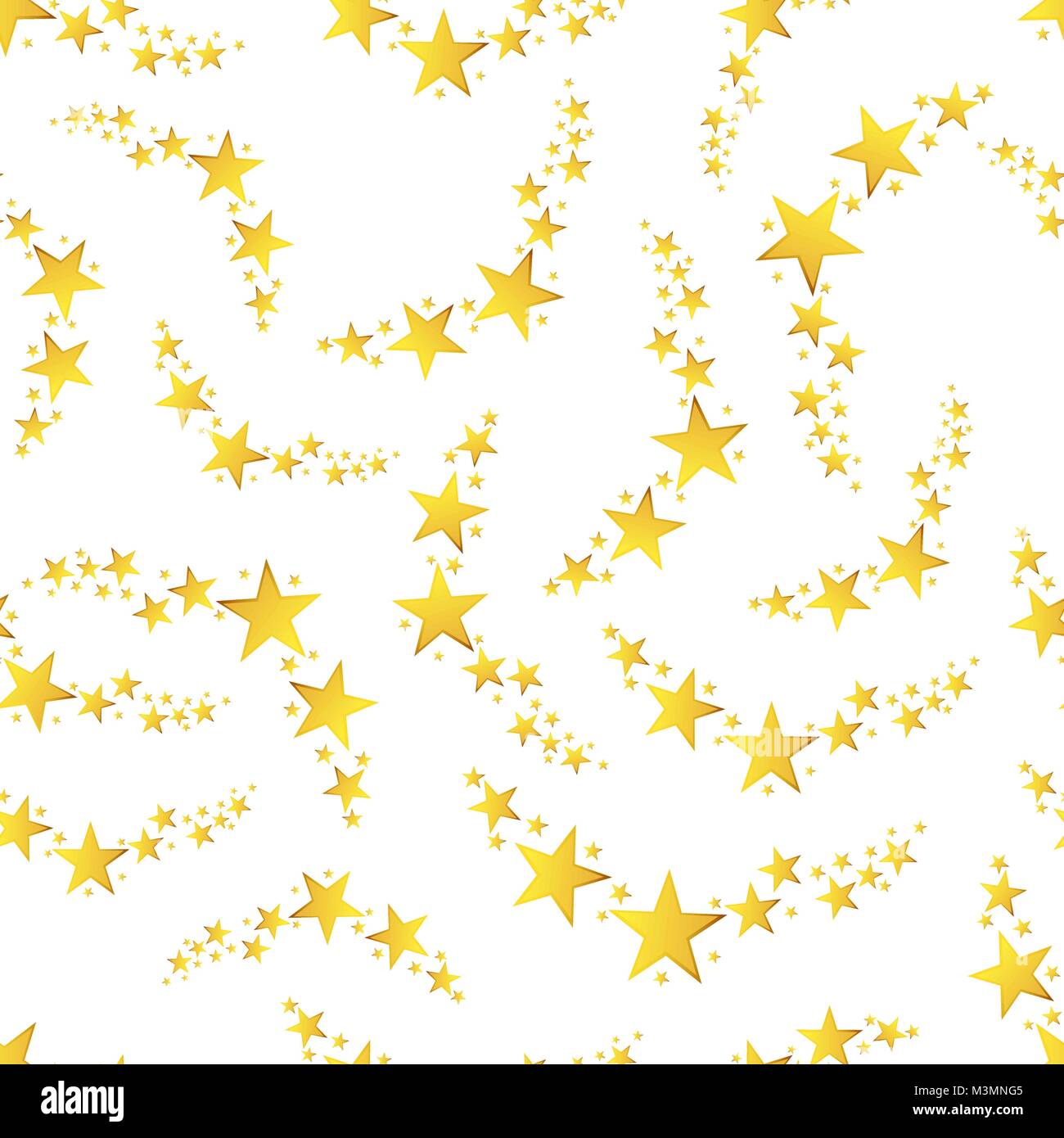Falling star seamless pattern background. Business flat vector ...