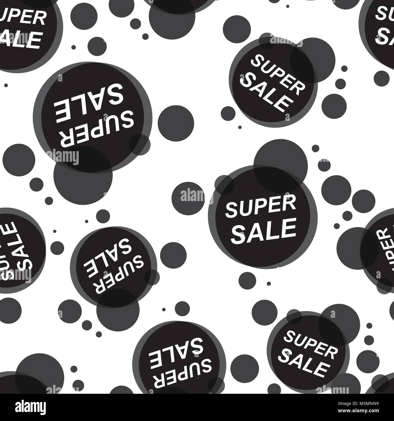 Sale stickers seamless pattern background. Business flat vector ...