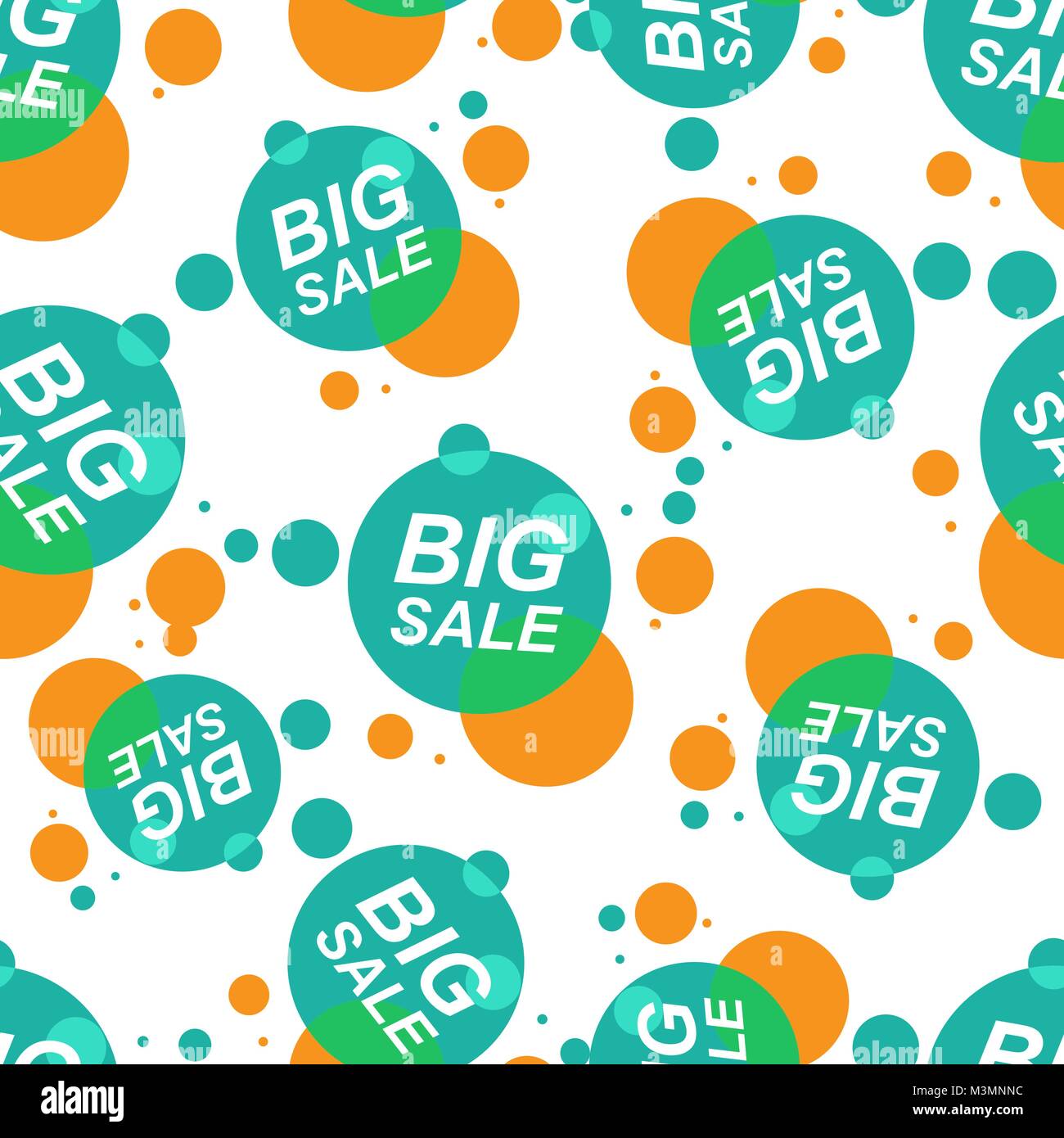Sale stickers seamless pattern background. Business flat vector ...
