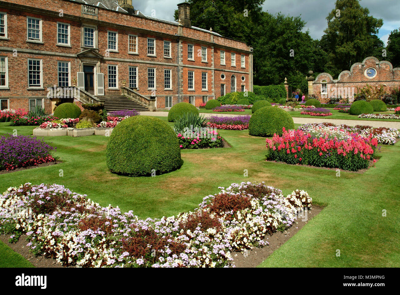 Erddig Hall, A 17th.century stately home, Wrexham, Wales, with it's ...