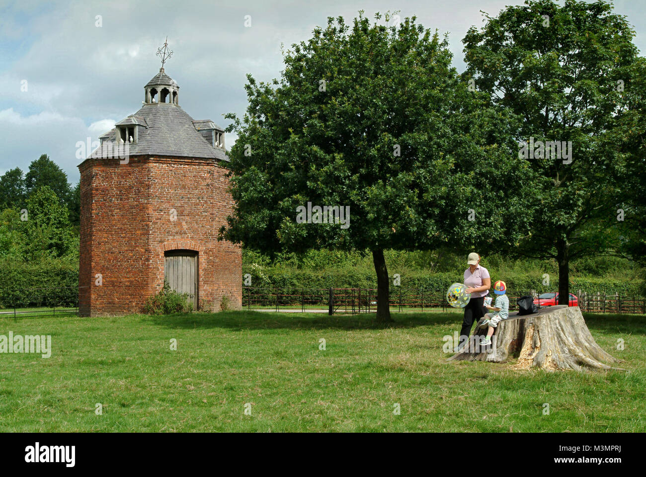 Erddig Hall, A 17th.century stately home, Wrexham, Wales, with it's ...