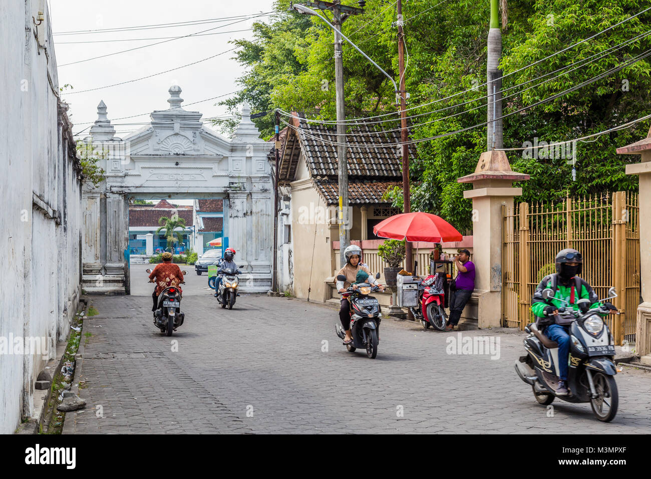 Palace in Surakarta, Java, Indoensia Stock Photo - Alamy