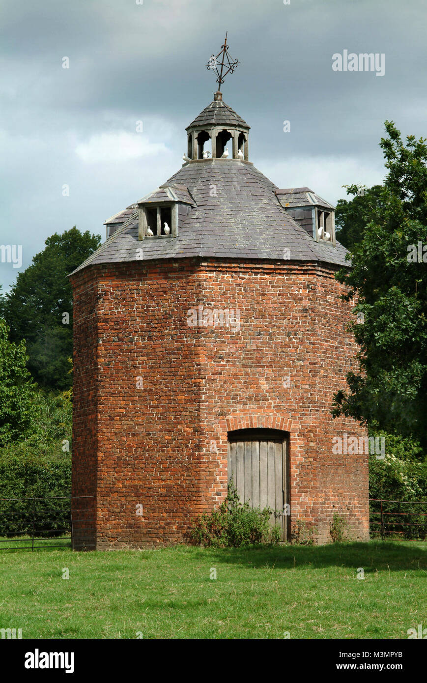 Erddig Hall, A 17th.century stately home, Wrexham, Wales, with it's ...
