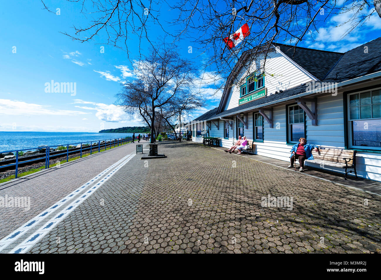 The waterfront at White Rock B.C Stock Photo - Alamy