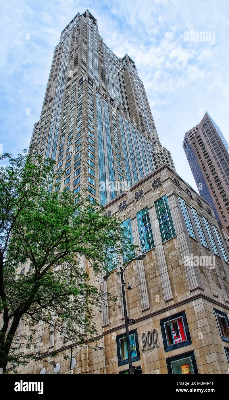 Chicago skyline skyscrapers hi-res stock photography and images - Alamy