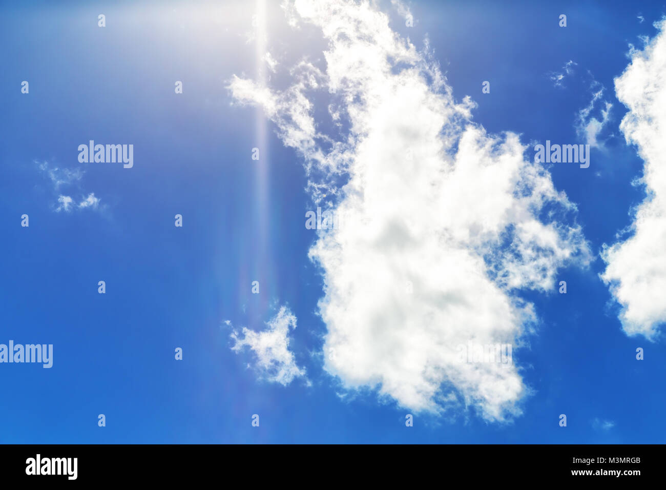 in australia the empty sky full of clouds like background texture Stock ...