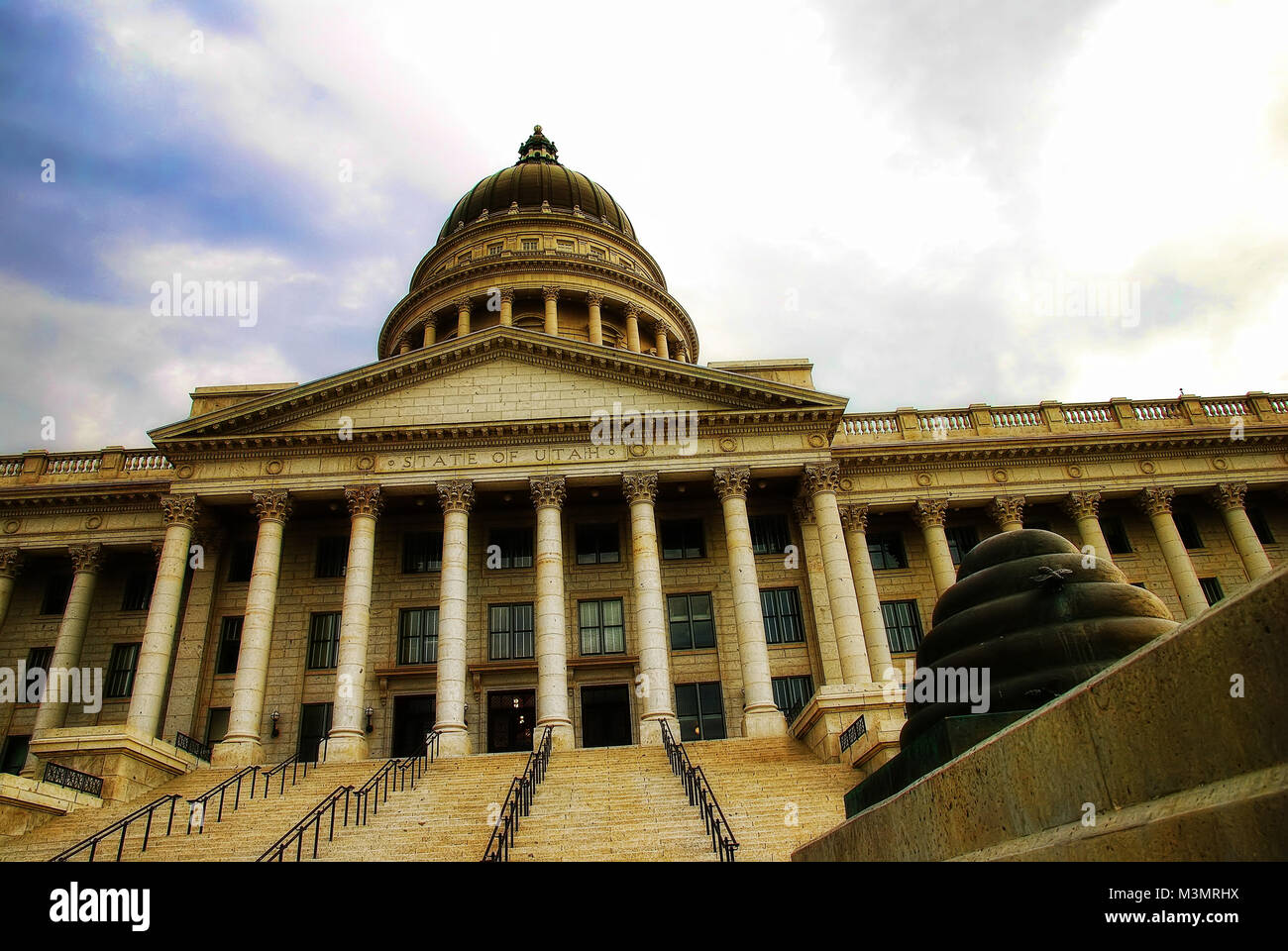 Salt lake city capitol dome hi-res stock photography and images - Alamy