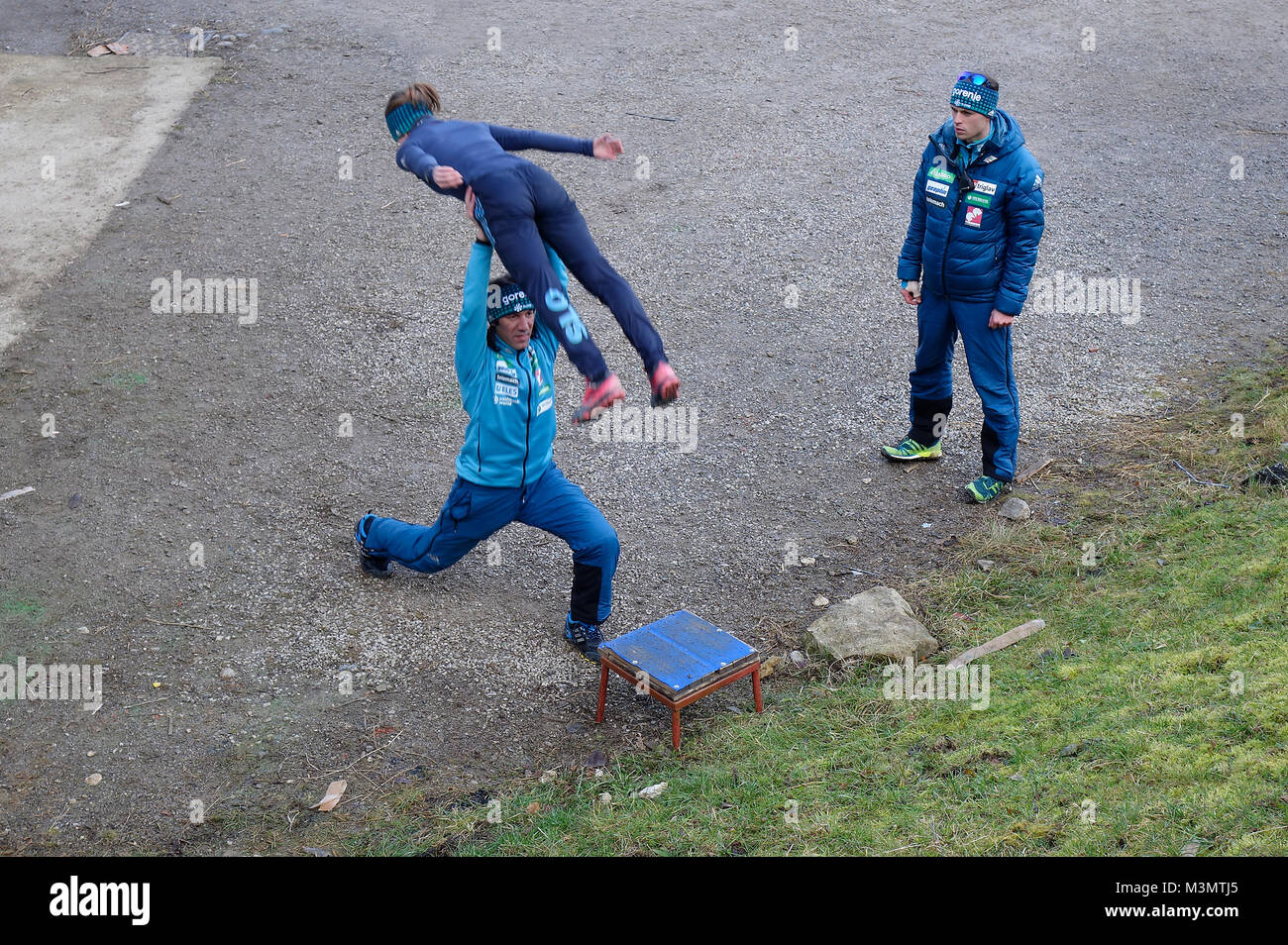 Slovenian ski jumping team hi-res stock photography and images - Alamy
