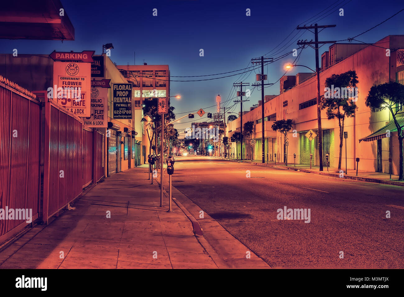 Alley los angeles california usa hi-res stock photography and images ...