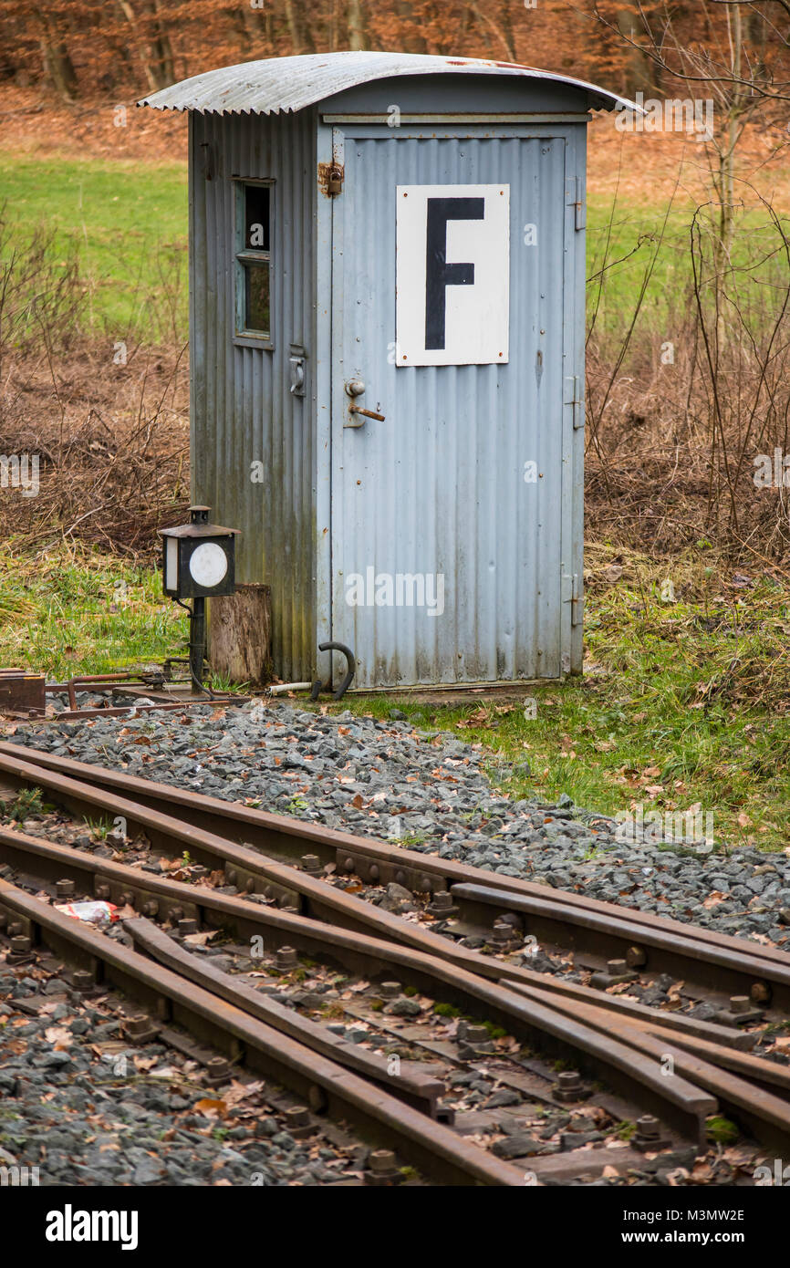 Railroad switch hi-res stock photography and images - Alamy