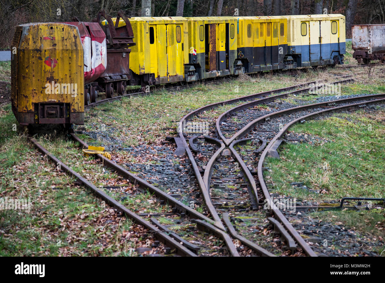 Mine transport wagon hi-res stock photography and images - Alamy