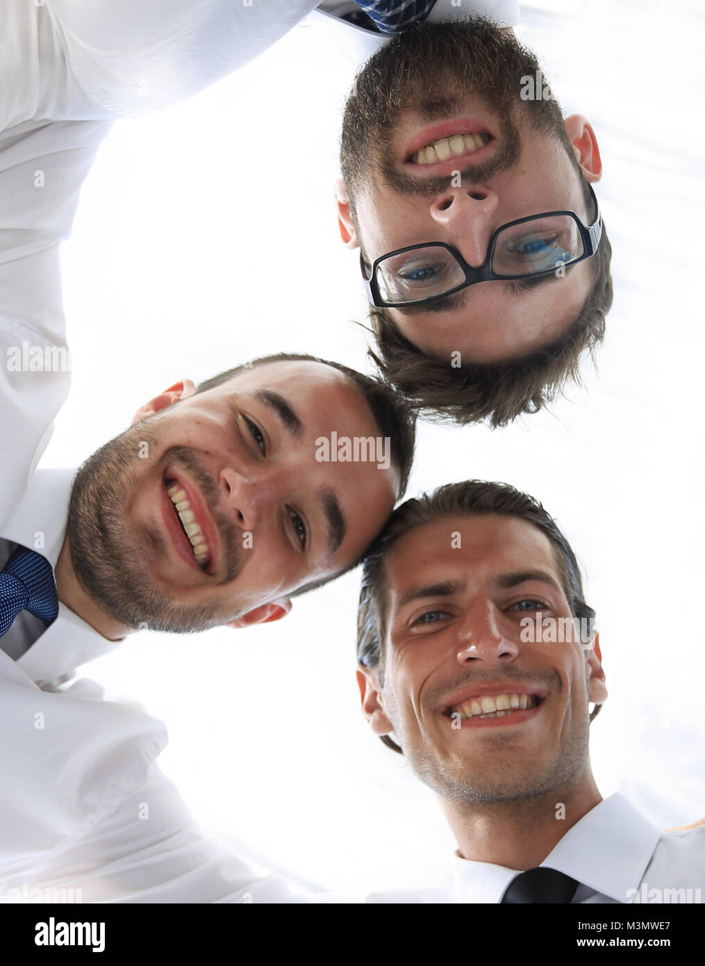 closeup.bottom view.successful business people Stock Photo - Alamy