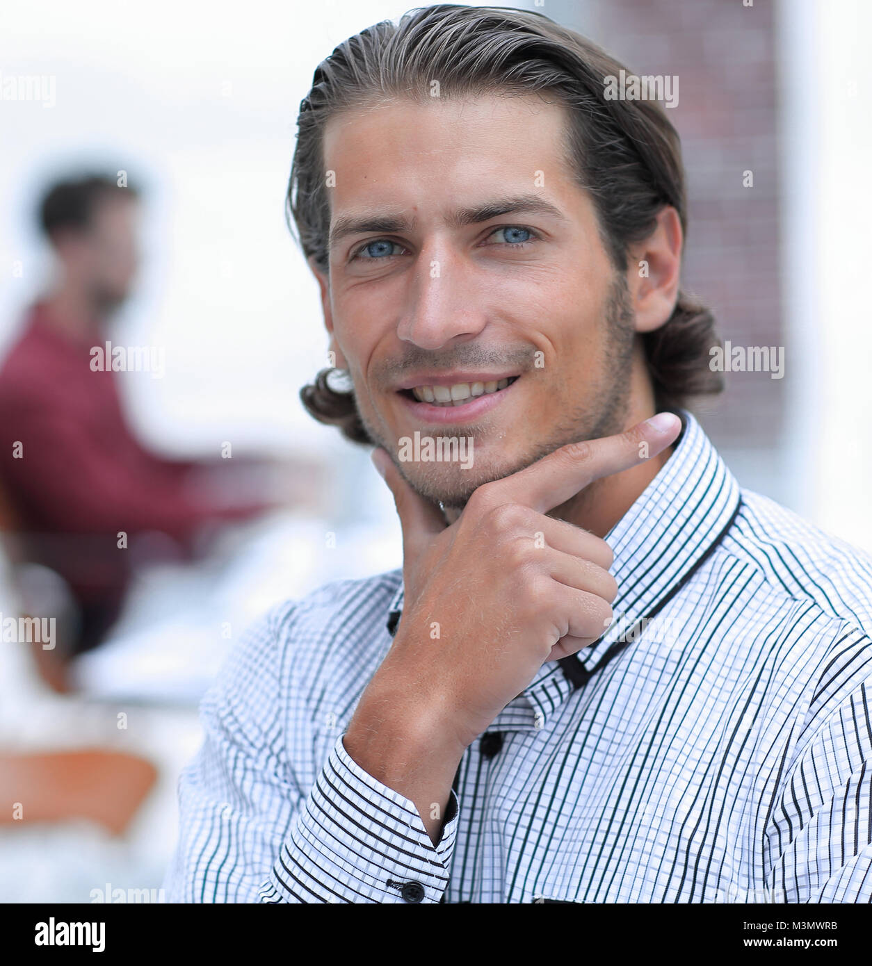 portrait of a successful man Stock Photo - Alamy