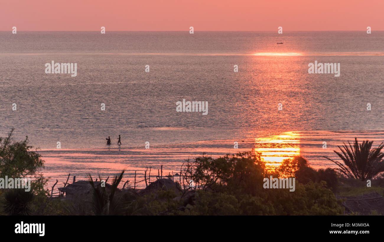 Sunset, Ankilibe, Toliara, Madagscar Stock Photo - Alamy