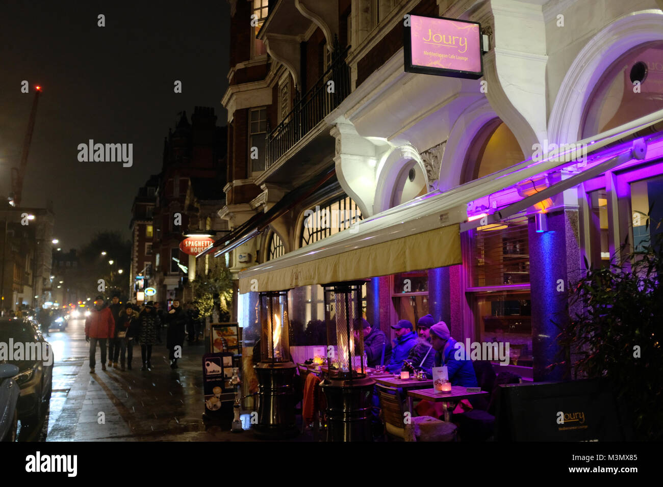 Joury restaurant on Duke Street, London, England, UK Stock Photo - Alamy