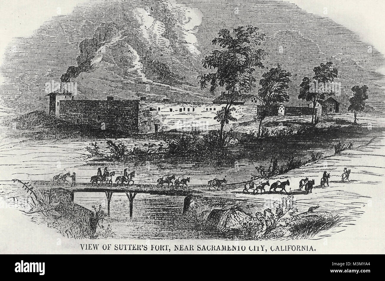 California sacramento sutter fort hi-res stock photography and images ...