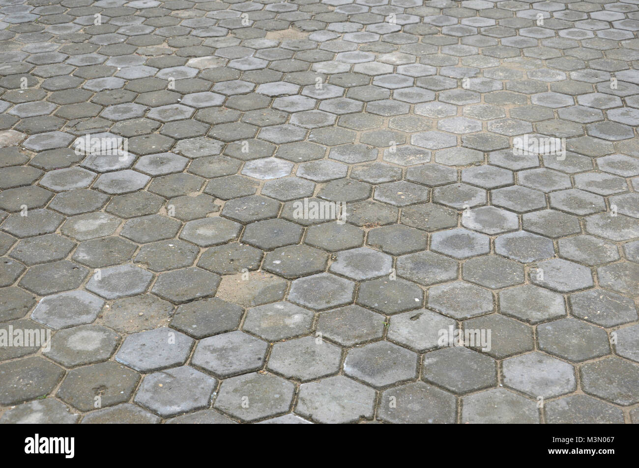 Brick octagonal walkway pavement texture hi-res stock photography and ...