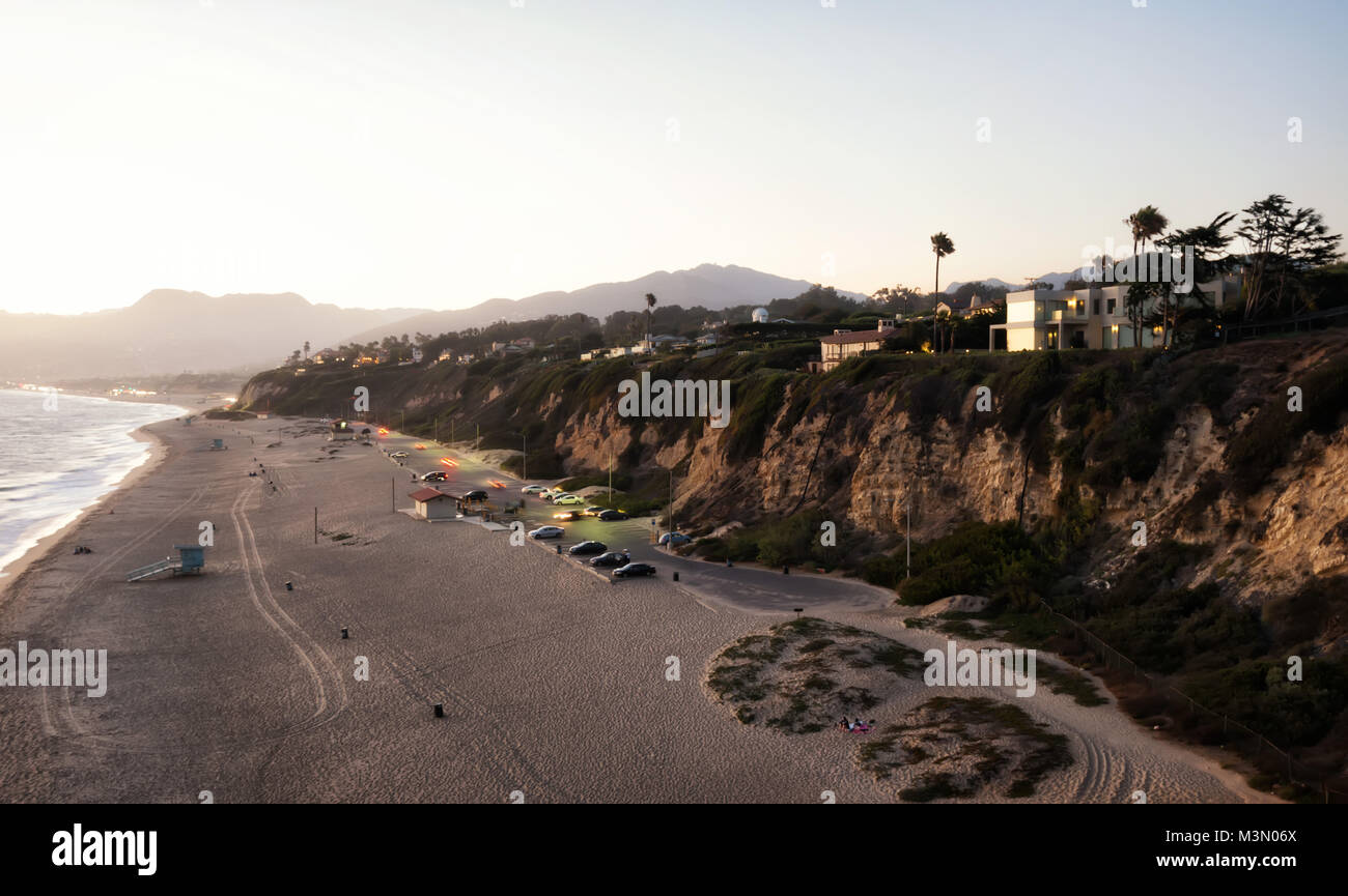 Malibu Point Dume taken in 2015 Stock Photo - Alamy