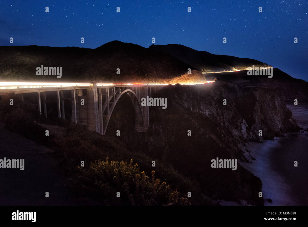 Bixby Bridge taken in 2015 Stock Photo - Alamy